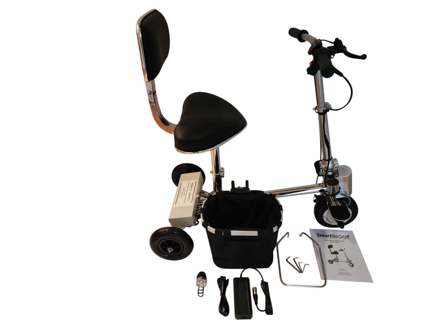 Portable scooter by SmartScoot™ - lightweight, foldable, comfortable